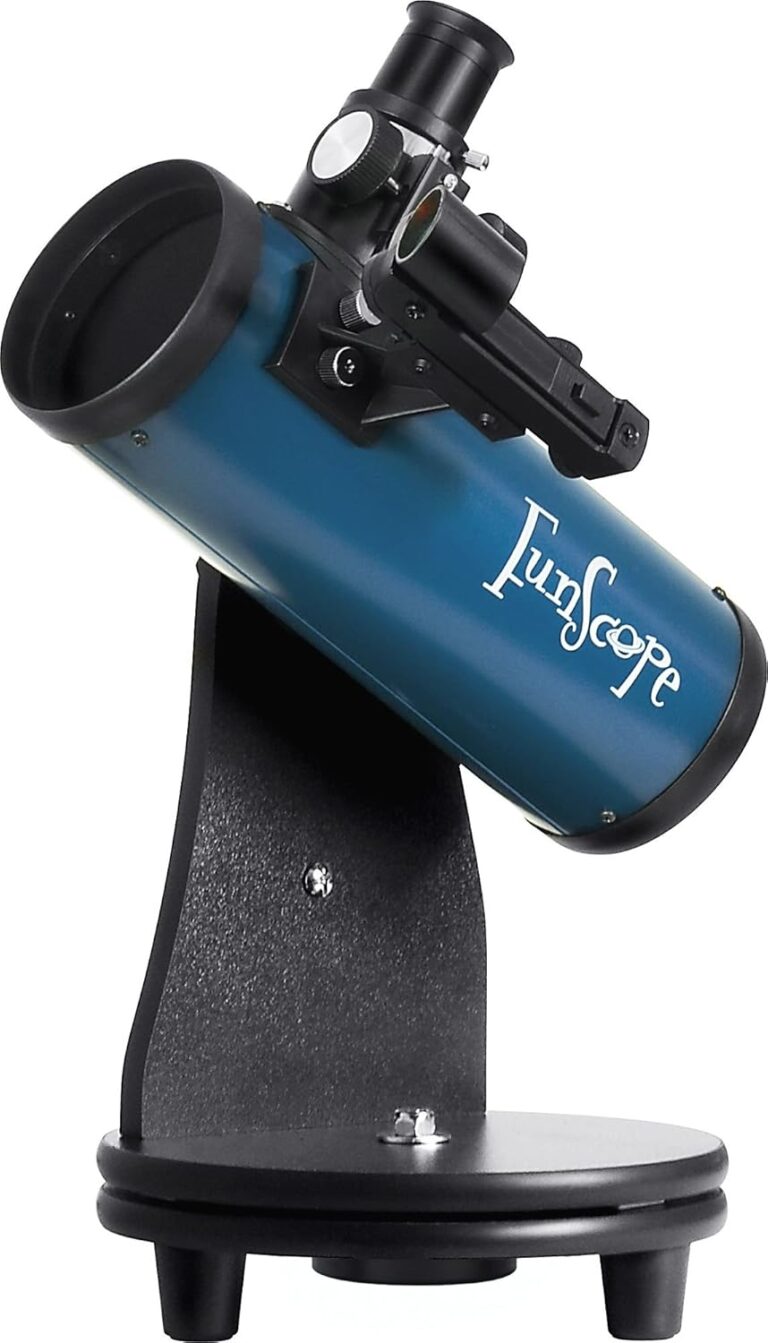 FunScope 76mm TableTop Reflector Telescope Review - BinocularsProShop.com