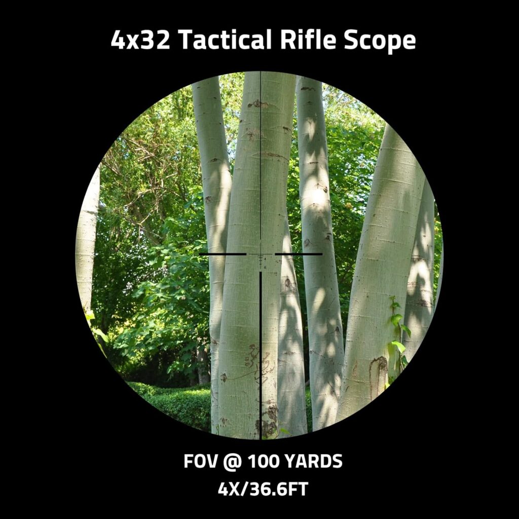 CVLIFE 4x32 Prism Tactical Rifle Scope review - BinocularsProShop.com